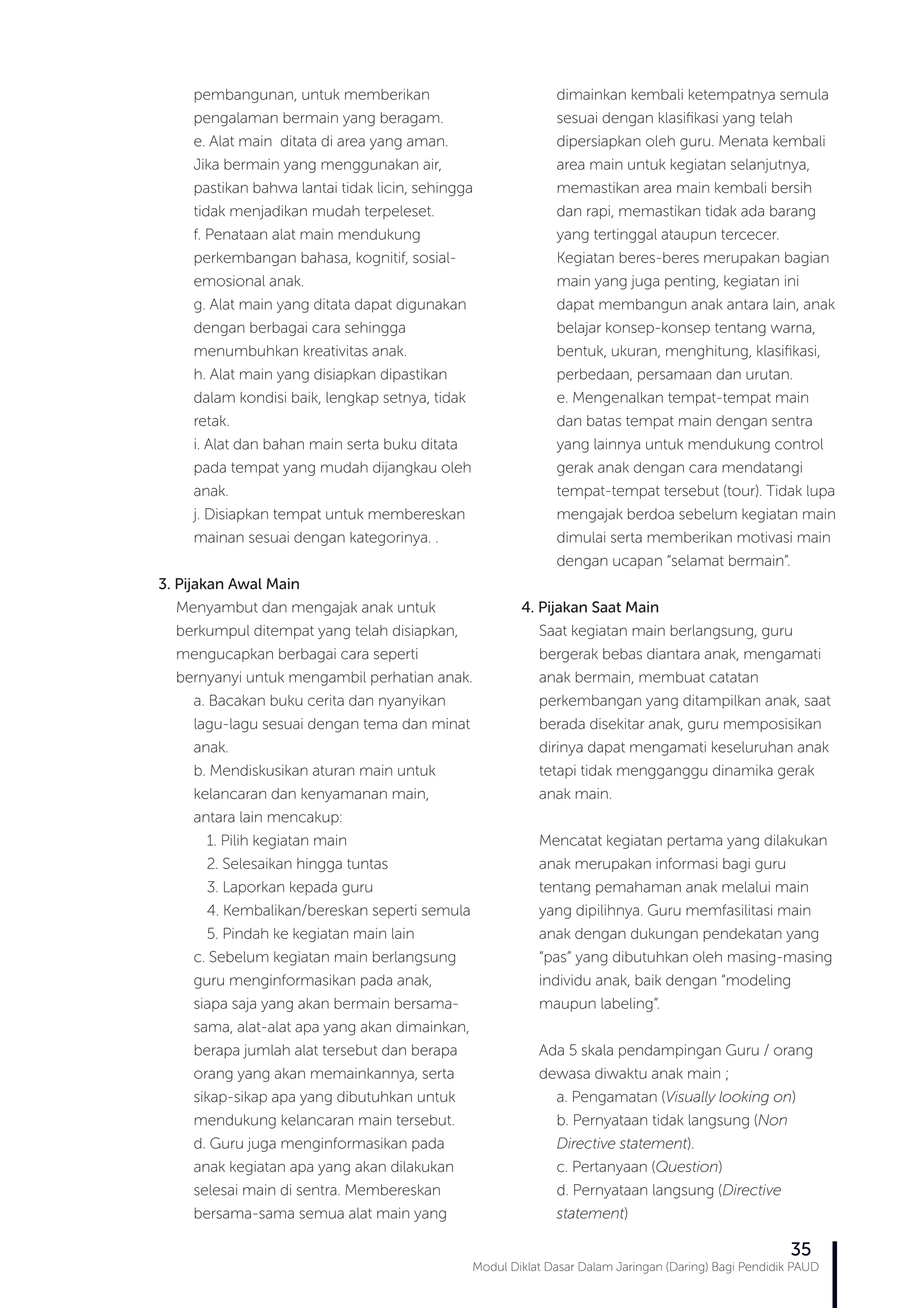 CARA BELAJAR ANAK USIA DINI | PDF