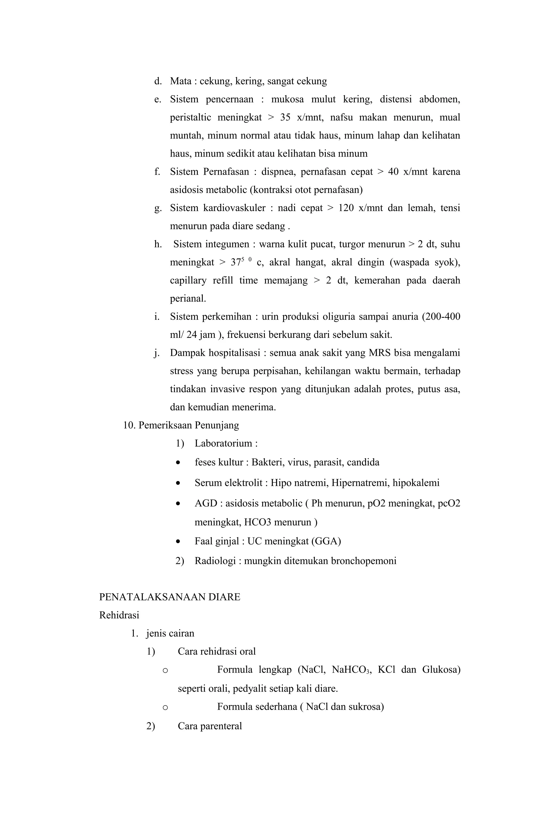 4. askep diare akut dehidrasi sedang | DOC