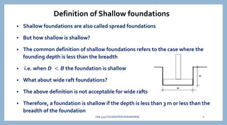 4. Shallow Foundations | PDF