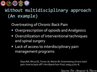 Multidisciplinary pain management rsuh dr. takdri | PPT