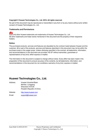 huawei doc | PDF