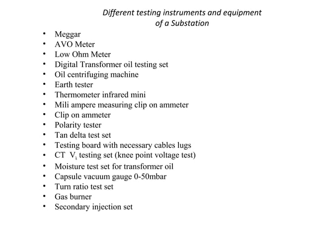 Installation Operation & Maintenance of 33kV & 11kV Switchgear | PPT | Consumer Electronics ...