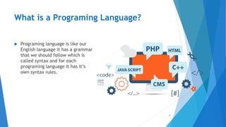 4. programing 101 | PPT