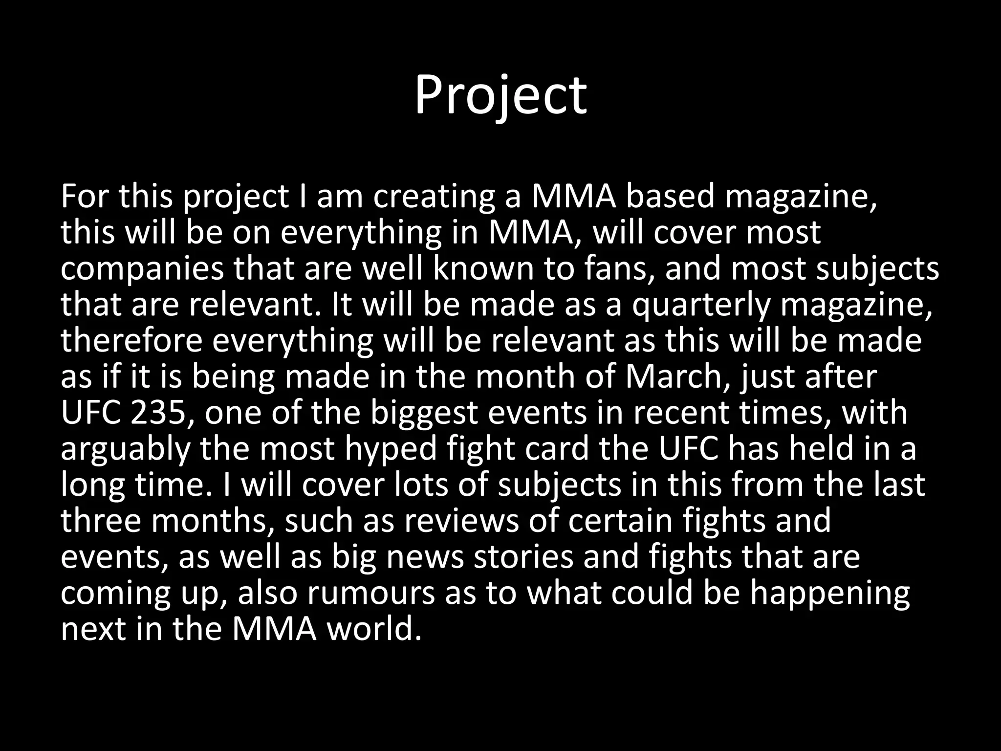 4. FMP Planning | PPT