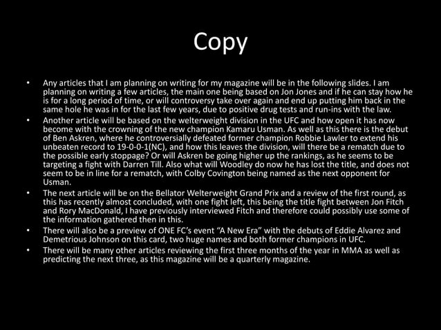 4. FMP Planning | PPT