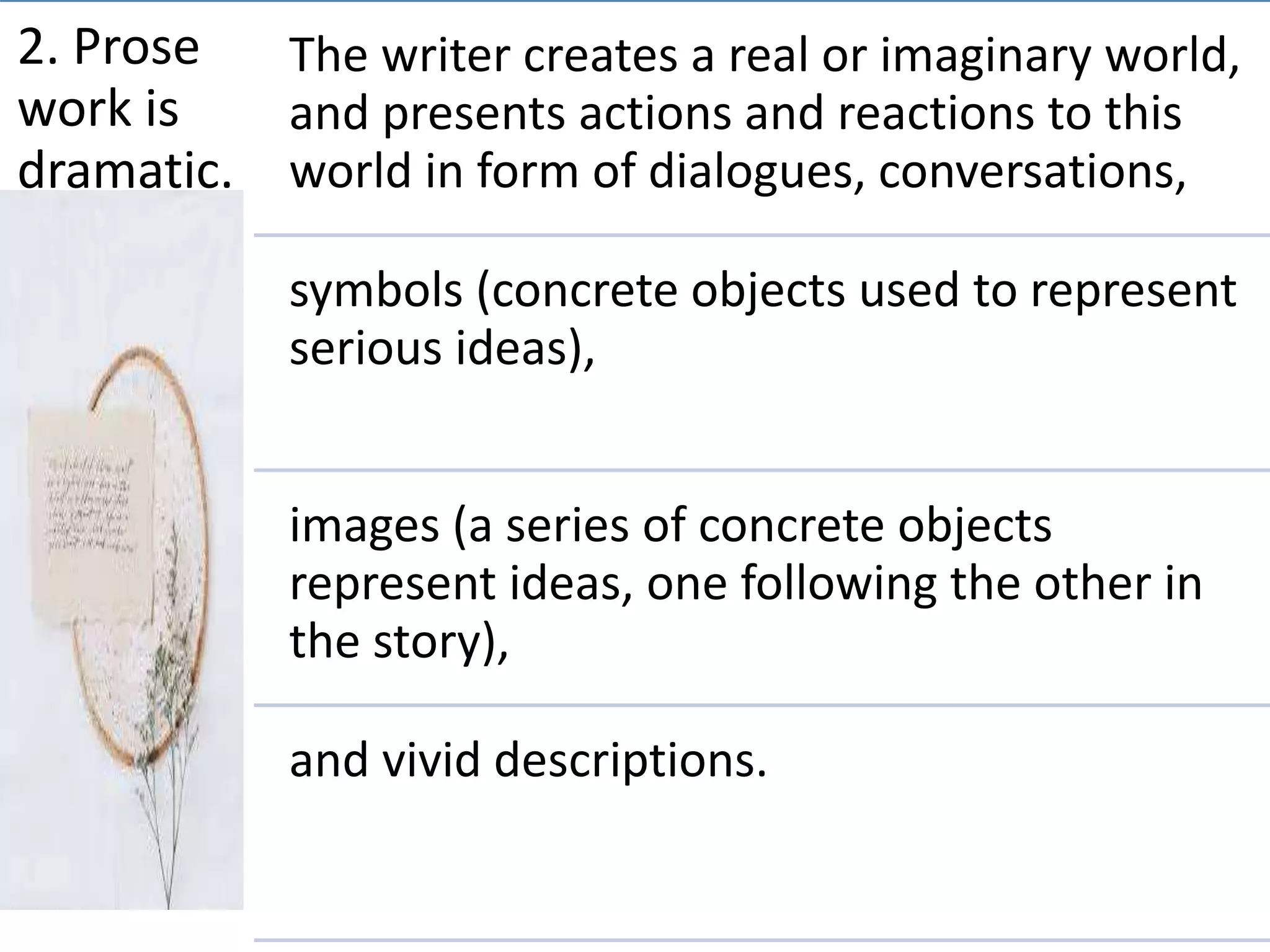 4. introducing prose works | PPT