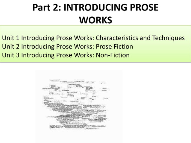 4. introducing prose works | PPT