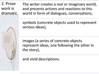 4. introducing prose works | PPT