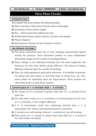 4.three phase circuits | PDF