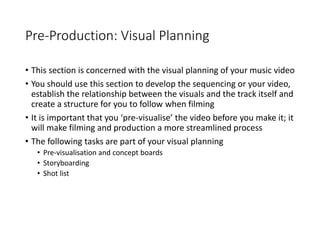 4. pre production mv | PPTX