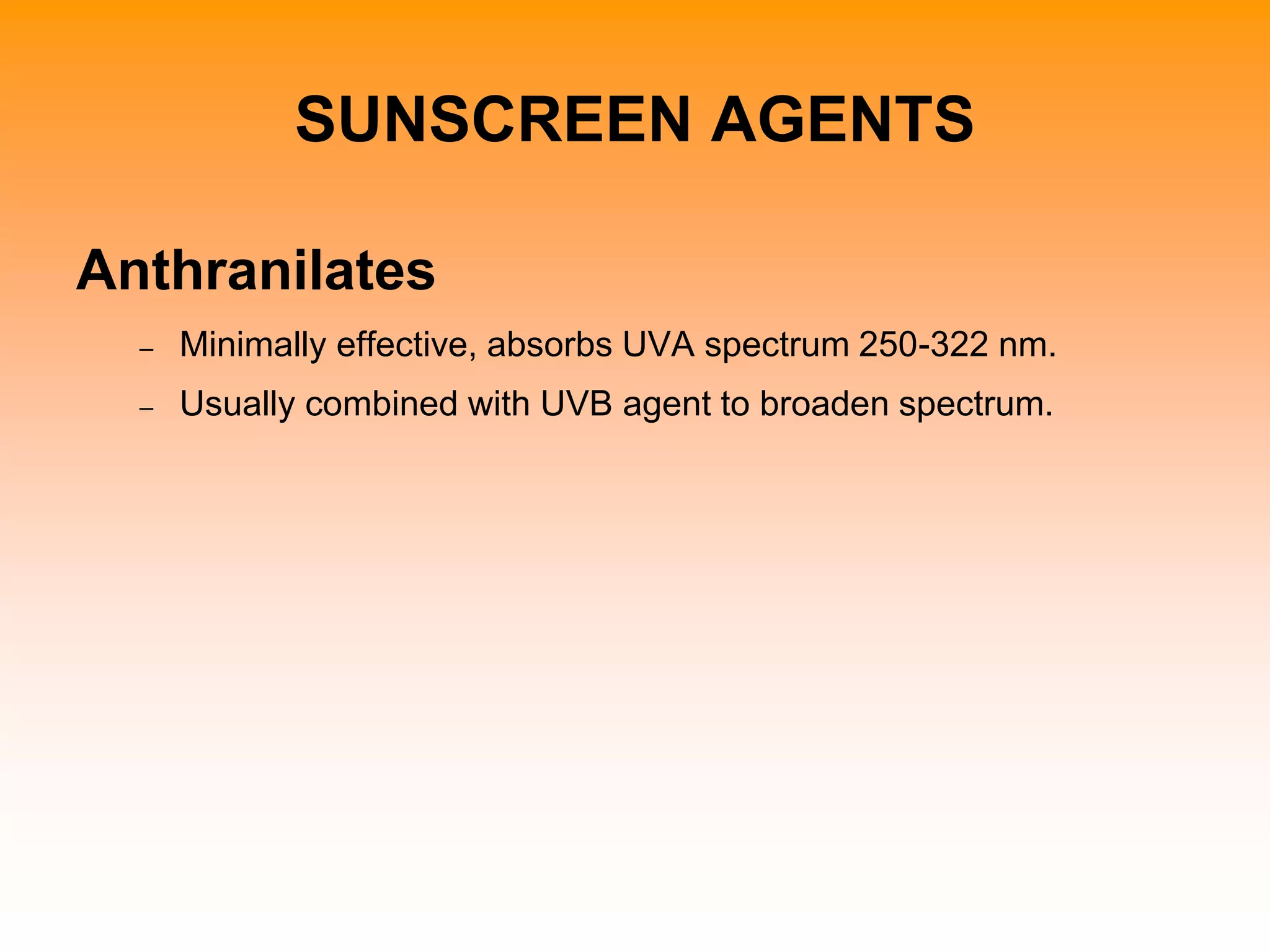 Sunscreen preparations | PDF