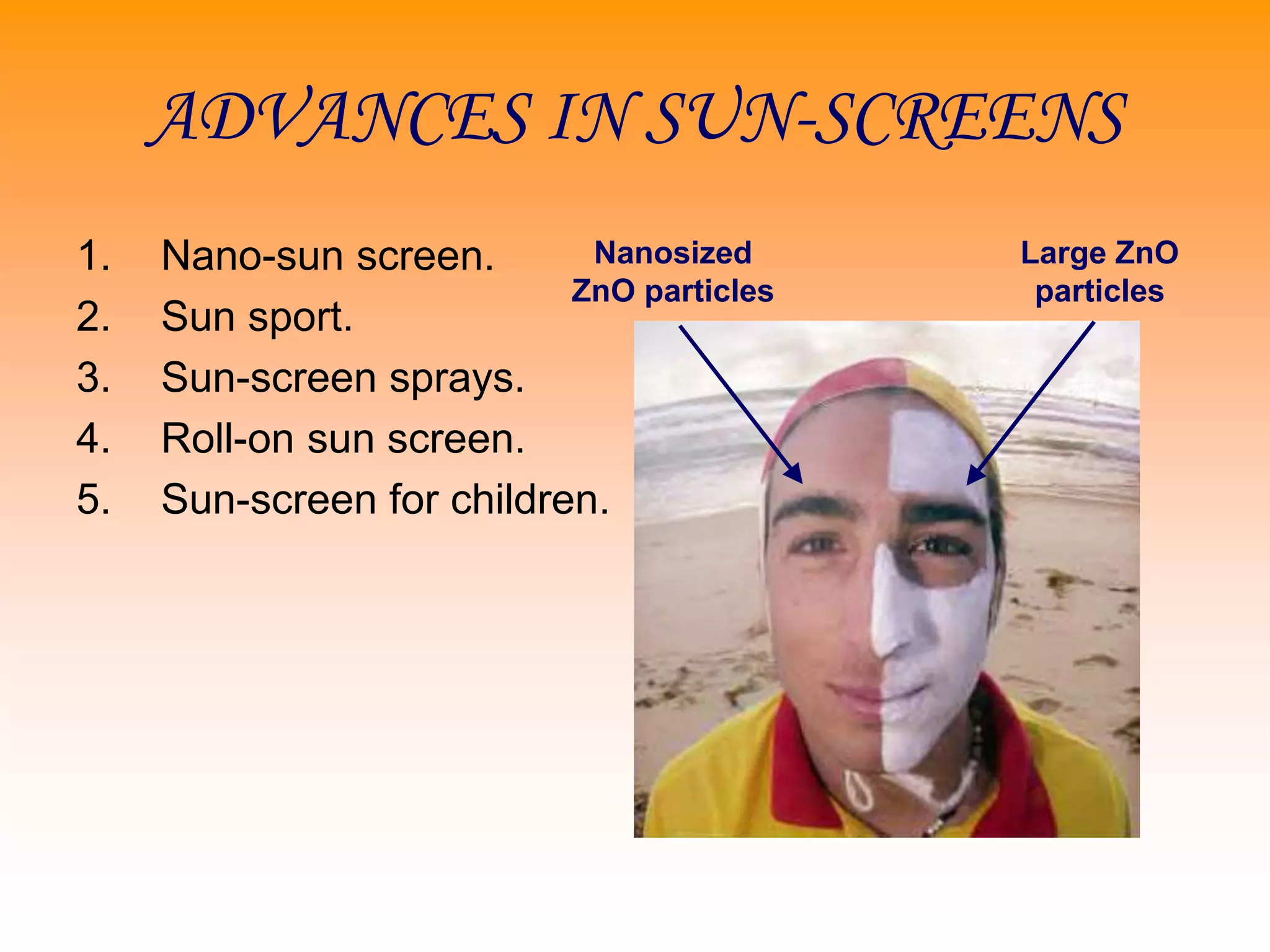 Sunscreen preparations | PDF