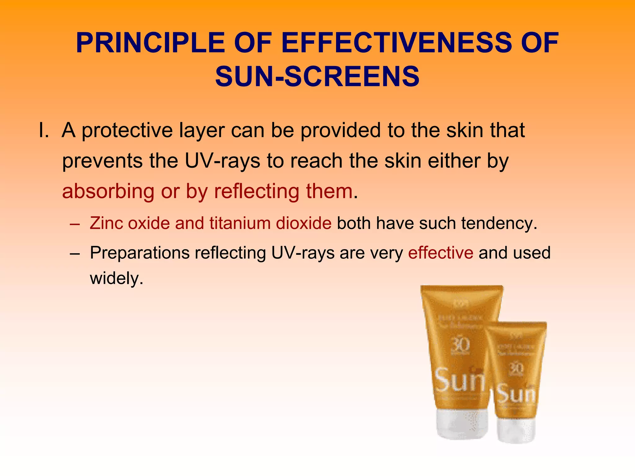 Sunscreen preparations | PDF