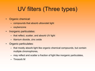 Sunscreen preparations | PDF