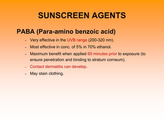 Sunscreen preparations | PDF