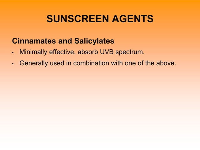 Sunscreen preparations | PDF