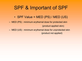 Sunscreen preparations | PDF