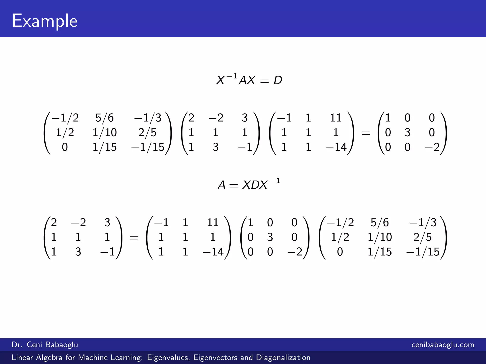 4 Linear Algebra For Machine Learning Eigenvalues Eigenvectors And