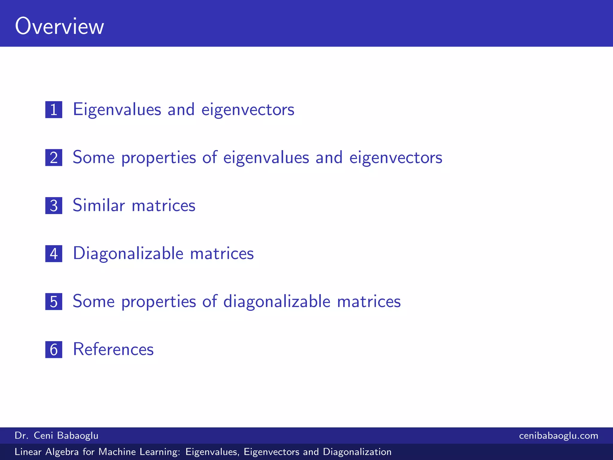 4 Linear Algebra For Machine Learning Eigenvalues Eigenvectors And