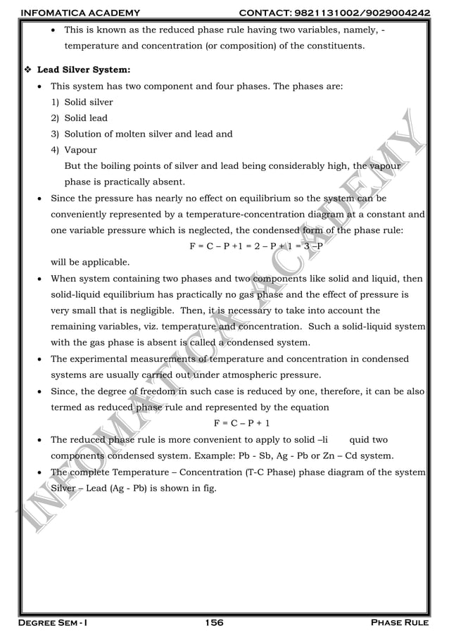 4. phase rule | PDF