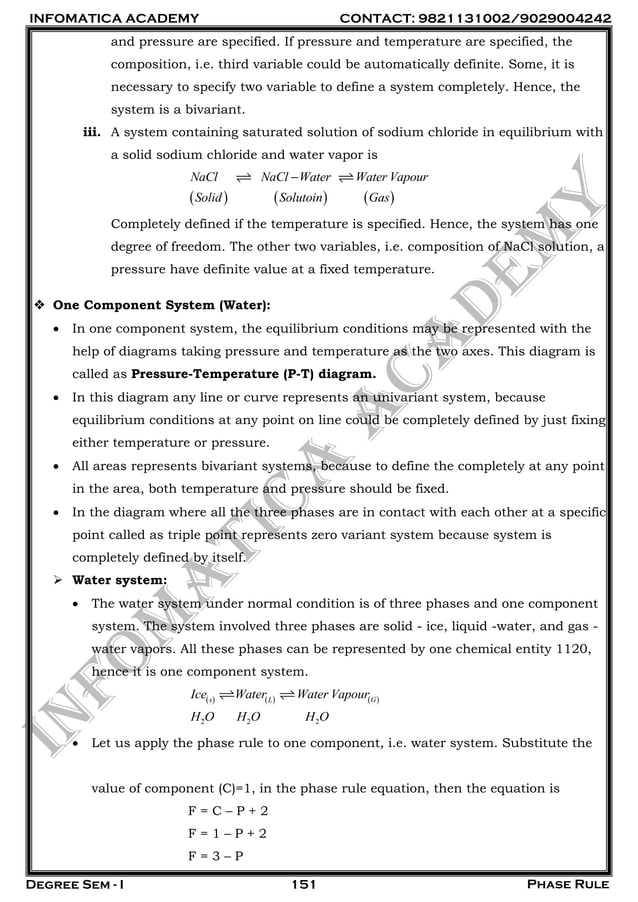 4. phase rule | PDF