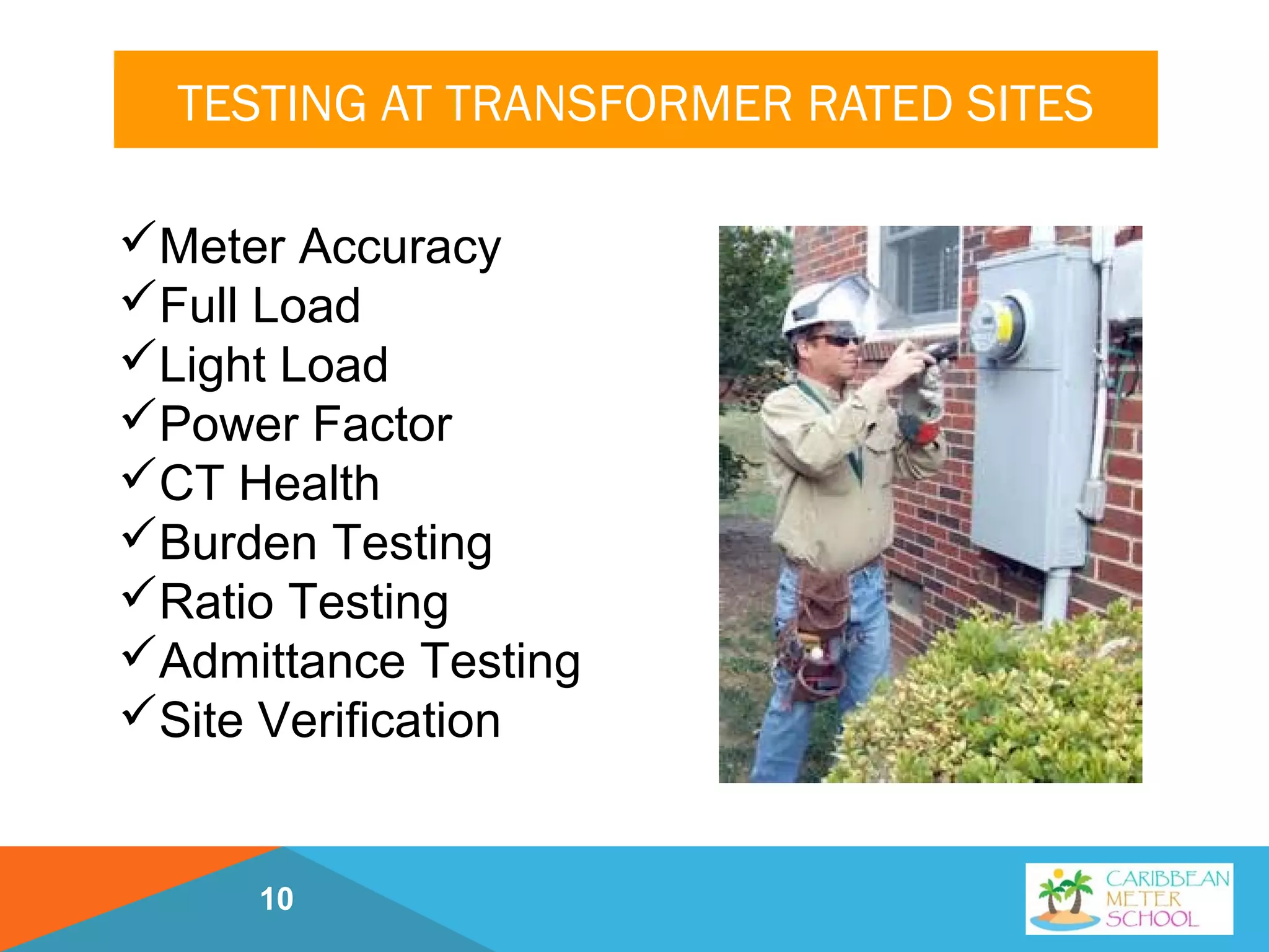 Introduction to Transformer Rated Metering | PPT