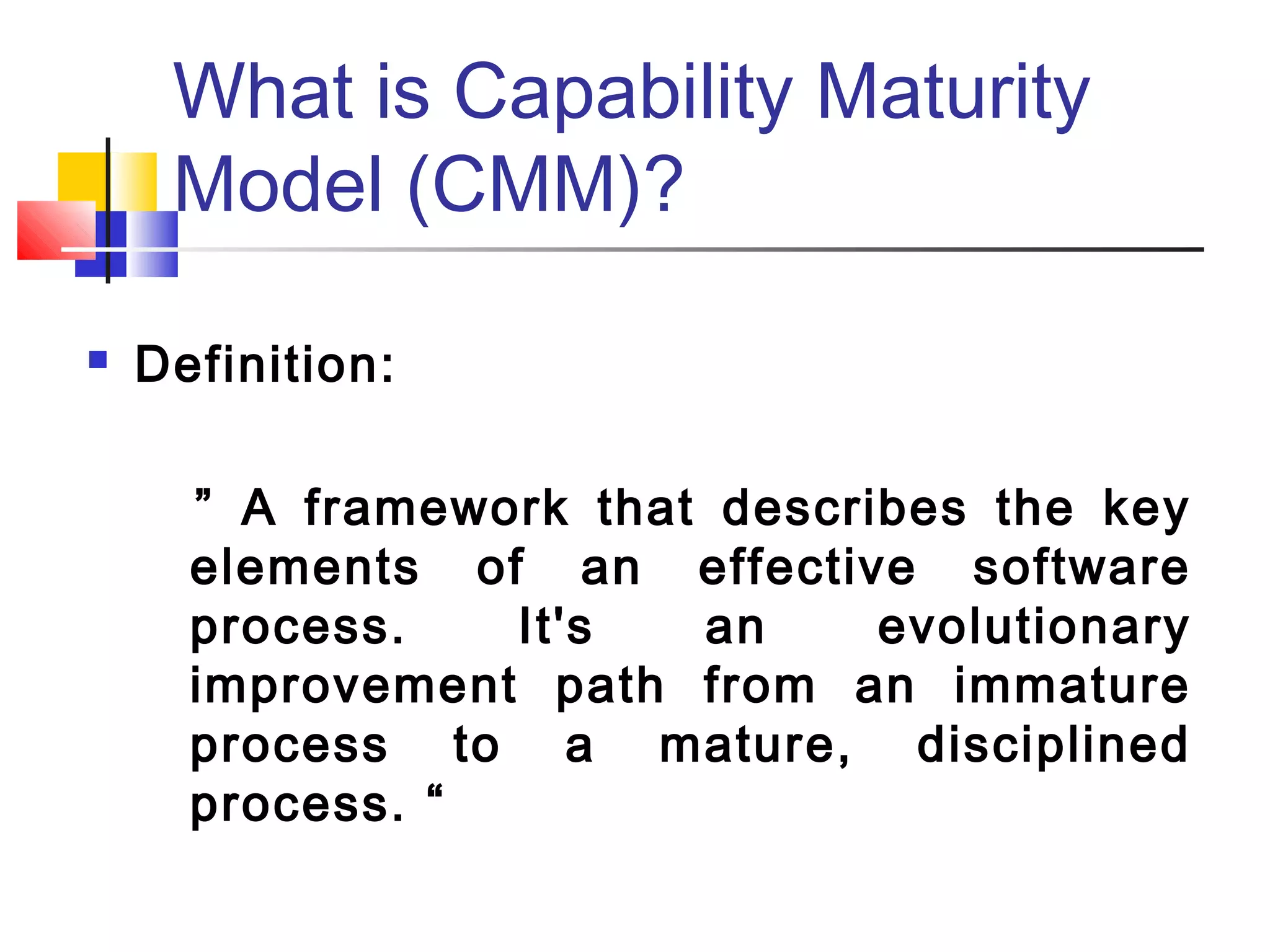 4. essence of capability maturity model (1) | PPT