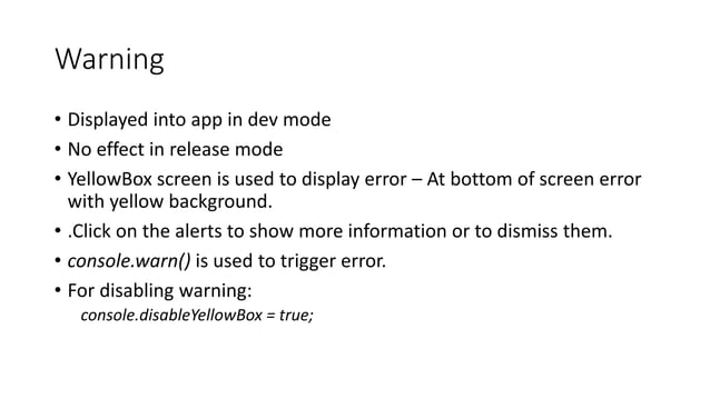 4. react native-debugging | PPT