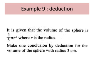 4.6 deduction and induction | PPTX