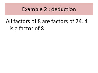 4.6 deduction and induction | PPTX