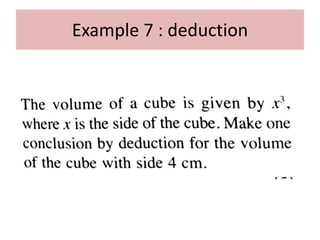 4.6 deduction and induction | PPTX