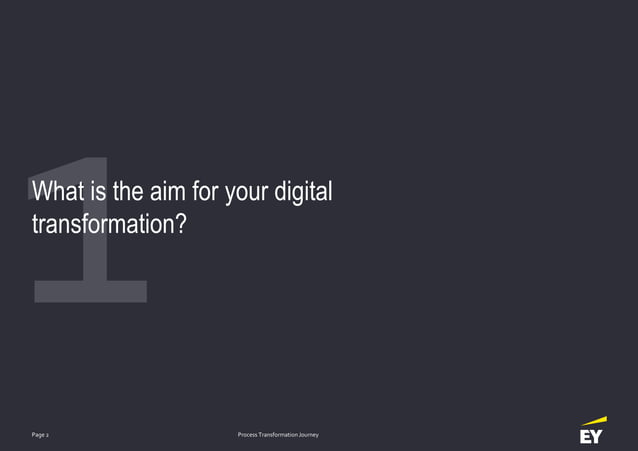 Process Transformation Journey – The Digital Enabler Process Mining | PPTX