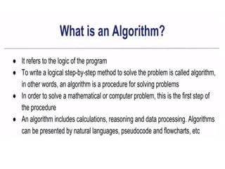 4. algorithm | PPT
