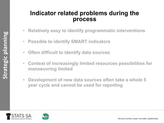 Strategic planning and indicator formulation, Isabel Schmidt | PPT