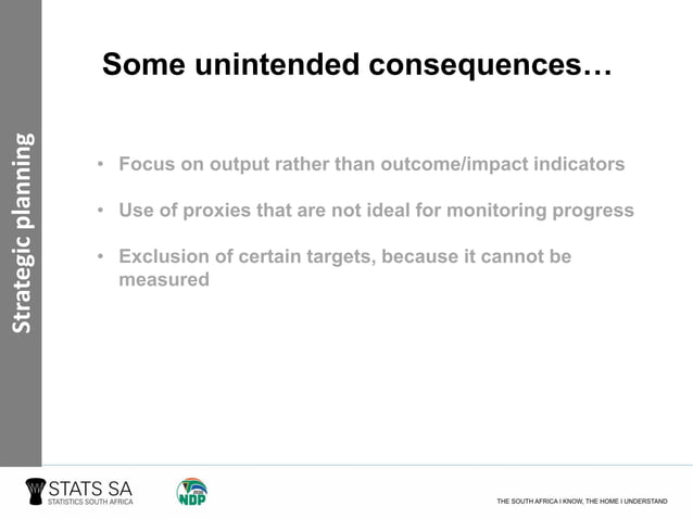 Strategic planning and indicator formulation, Isabel Schmidt | PPT