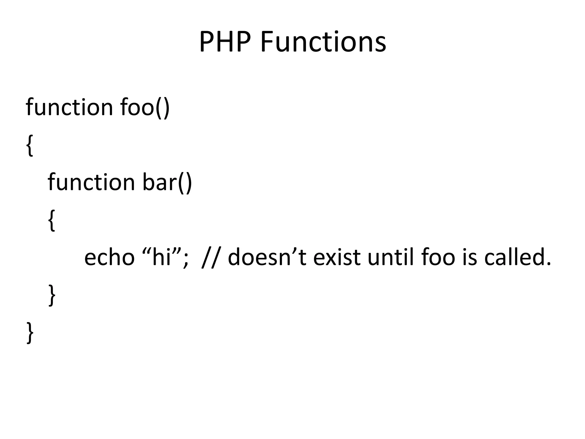 4.2 PHP Function | PDF