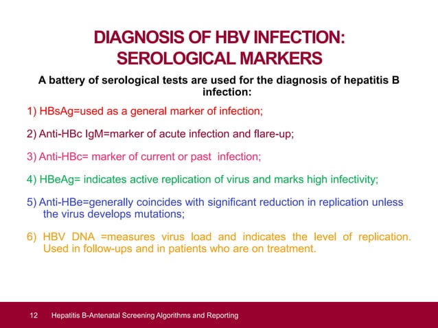 4. Samir Dervisevic hepatitis b antenatal screening algorithms and ...