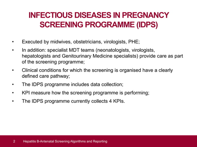 4. Samir Dervisevic hepatitis b antenatal screening algorithms and ...
