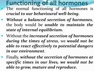 4.1 endocrinal glands their location, function and behaviour (part 2 ...