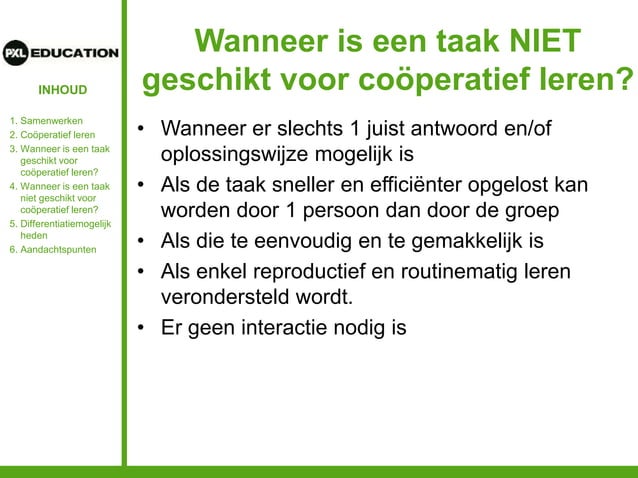 PPT omschrijving cooperatief leren | PPT