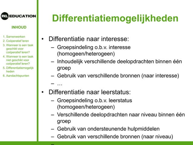 PPT omschrijving cooperatief leren | PPT