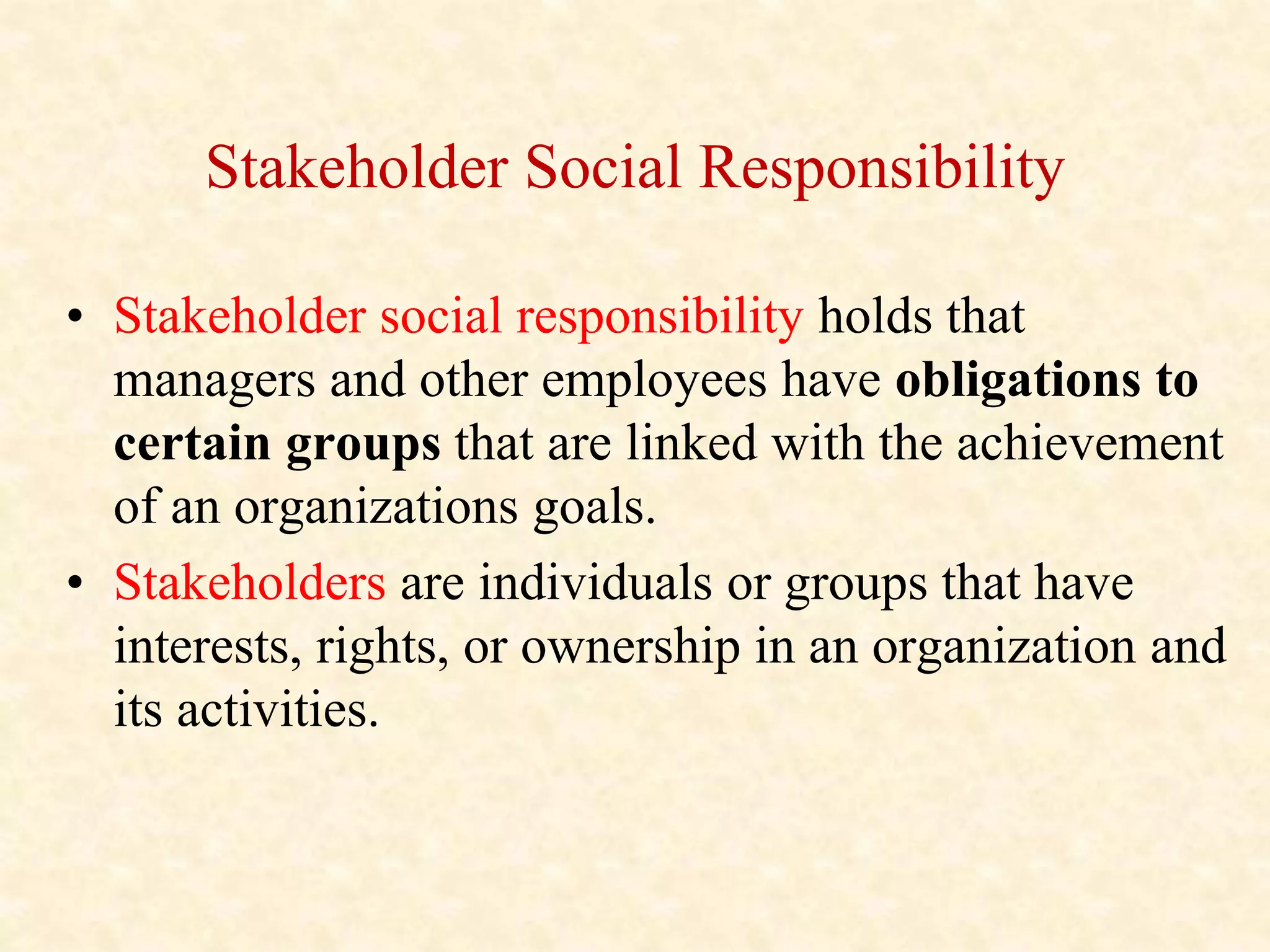 4. Business ethics & social responsibility | PPTX