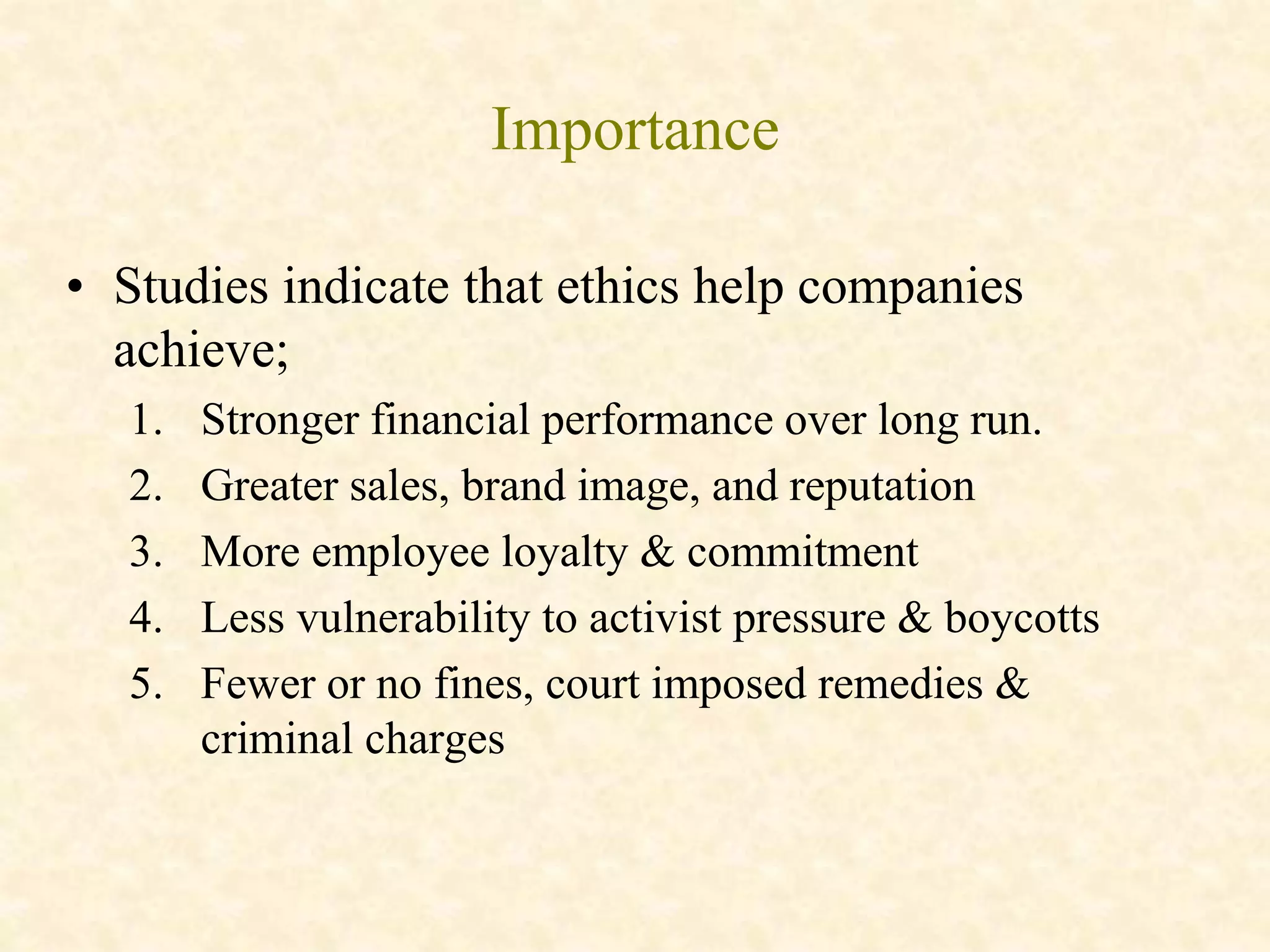 4. Business ethics & social responsibility | PPTX