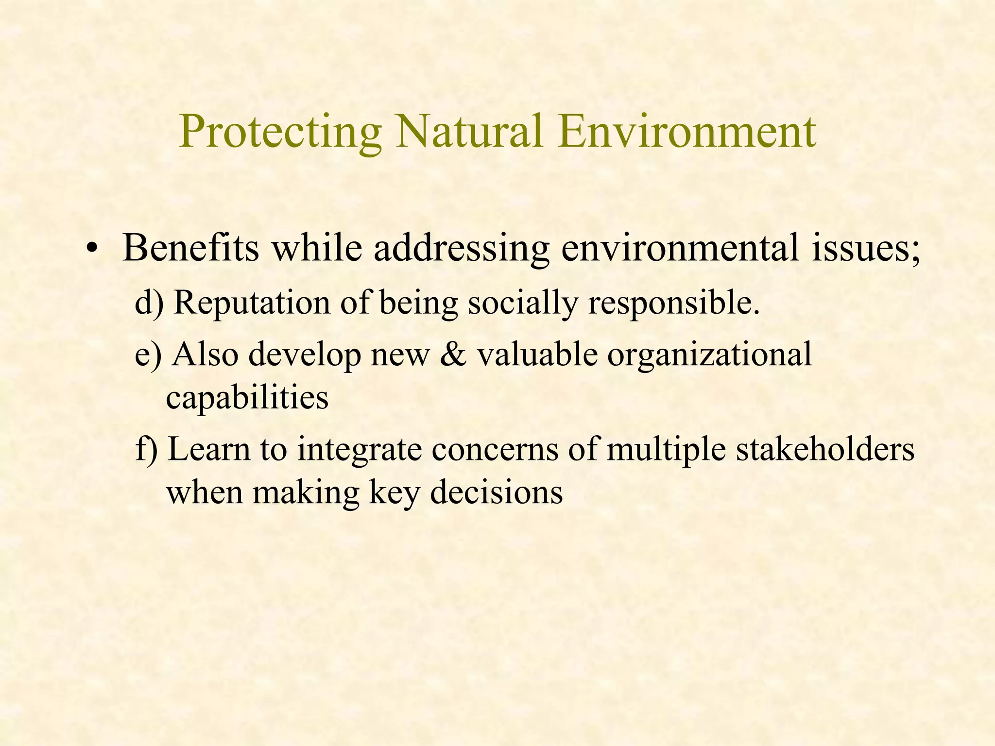 4. Business ethics & social responsibility | PPTX