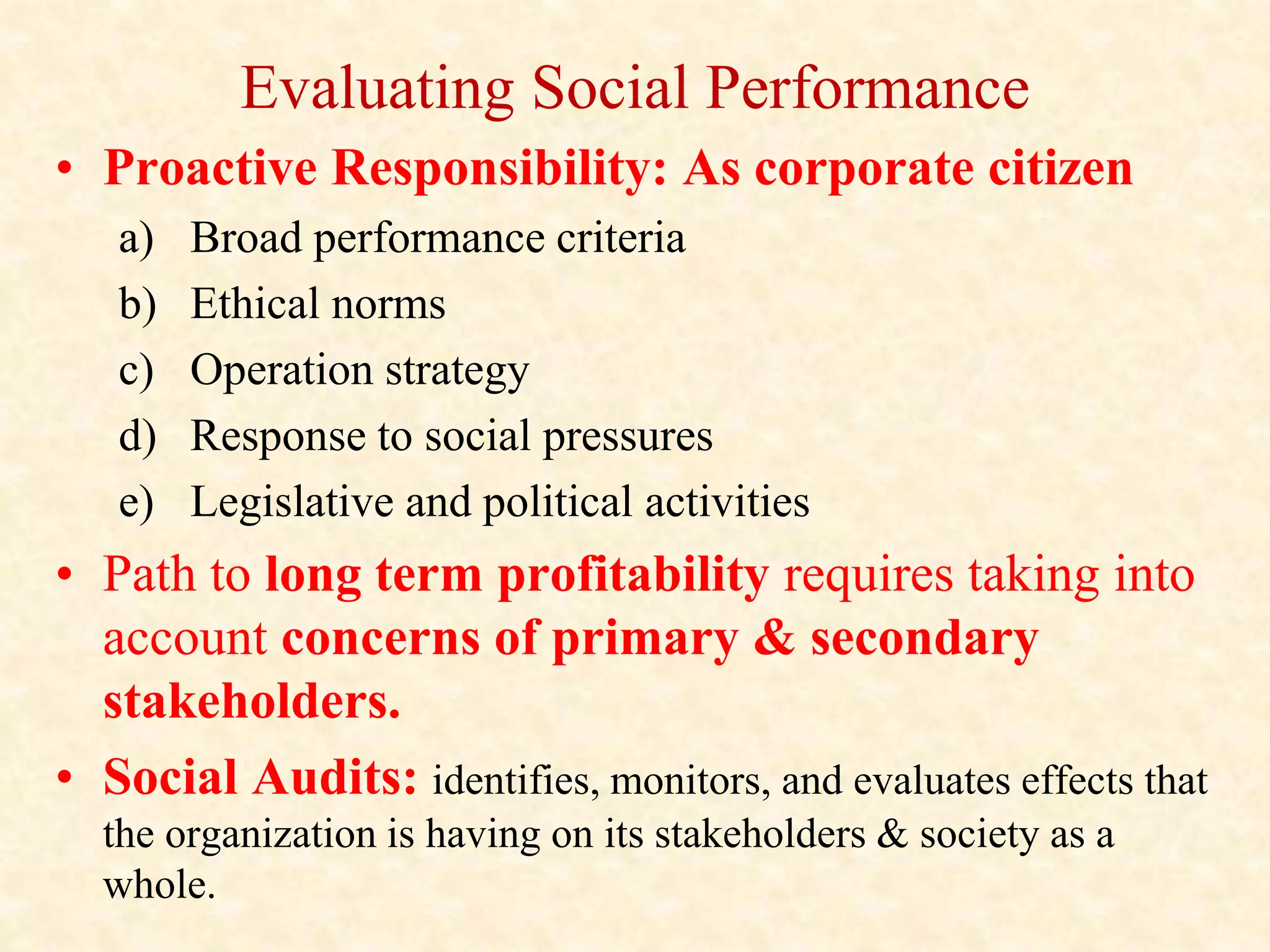 4. Business ethics & social responsibility | PPTX