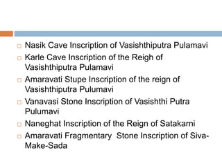The Satavahanas | PPTX