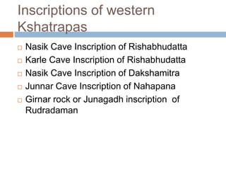 The Satavahanas | PPTX