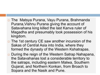 The Satavahanas | PPTX