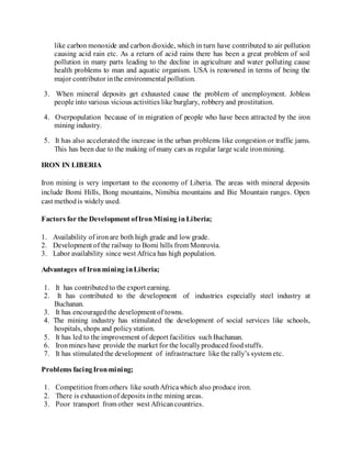 SUSTAINABLE MINING MINERAL EXTRACTION (MINING INDUSTRY) | PDF