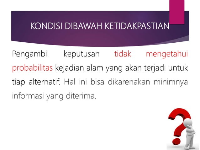 Sistem Penunjang Keputusan [Teori Pengambilan Keputusan] | PPTX